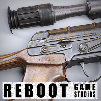 ArtStation - SVD Sniper Rifle