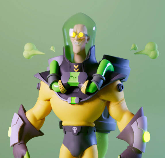 ArtStation - CAPTAIN GAS