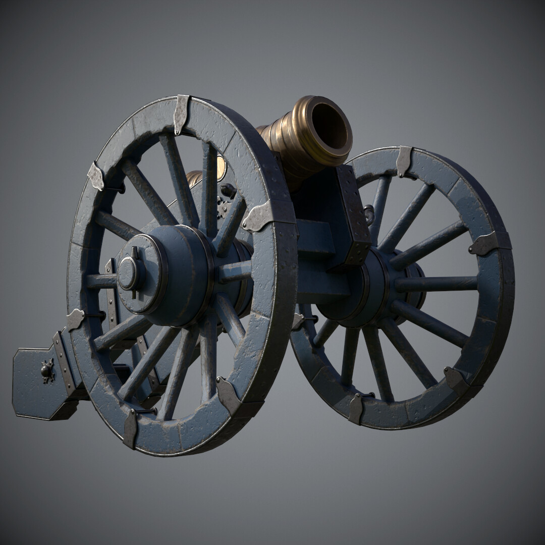 ArtStation - French 8 inch Howitzer 1748-1749
