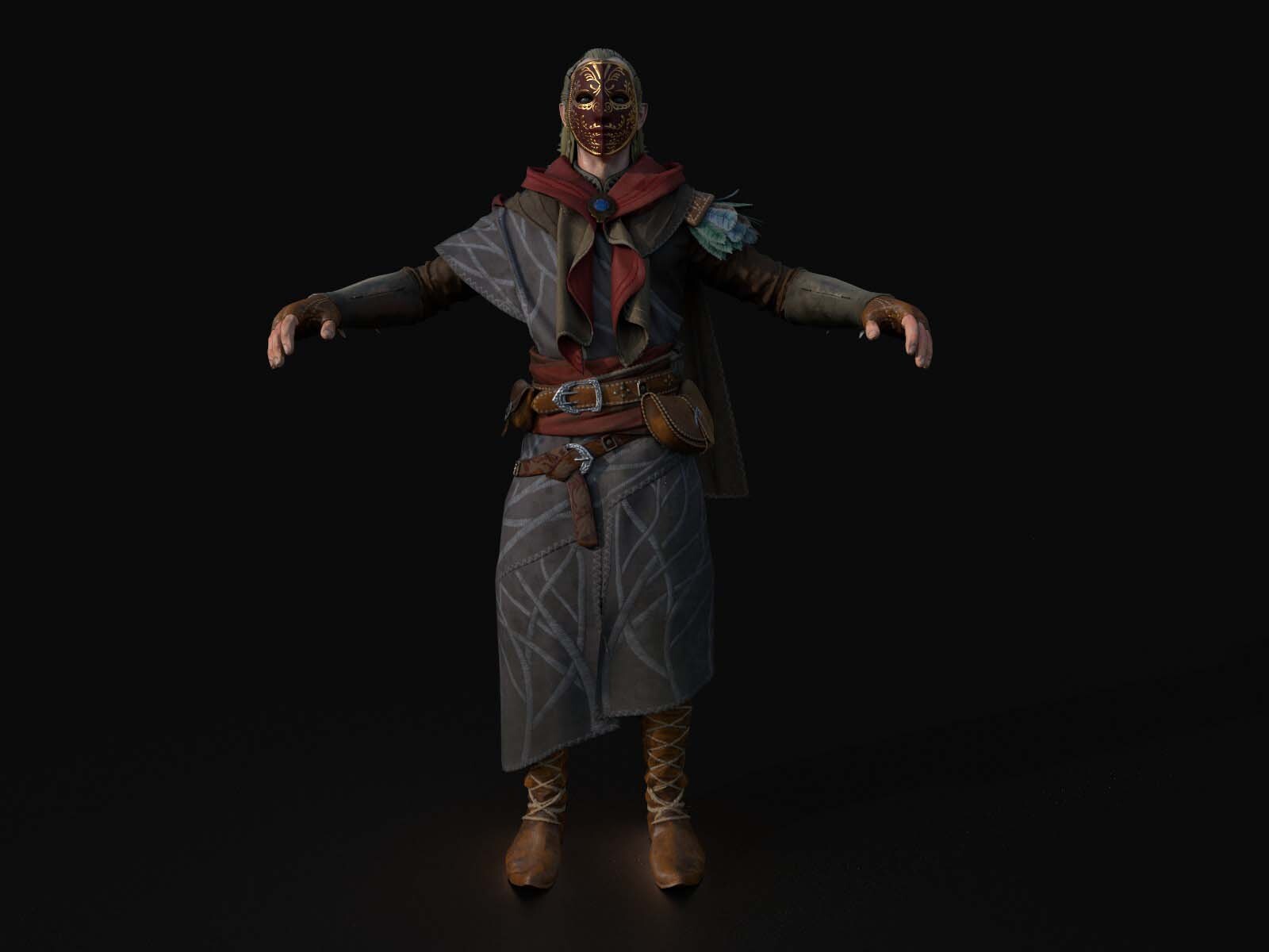 ArtStation - Avallac'h Mask