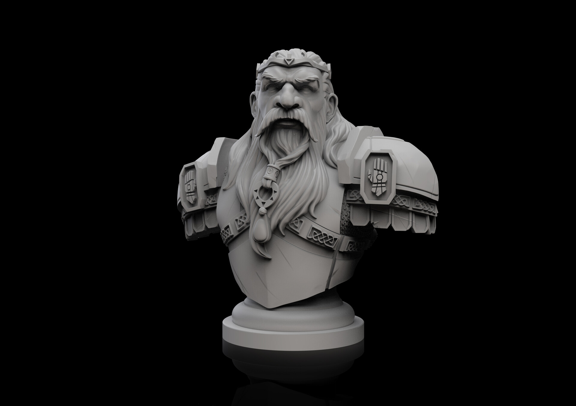 ArtStation - Dwarf Bust