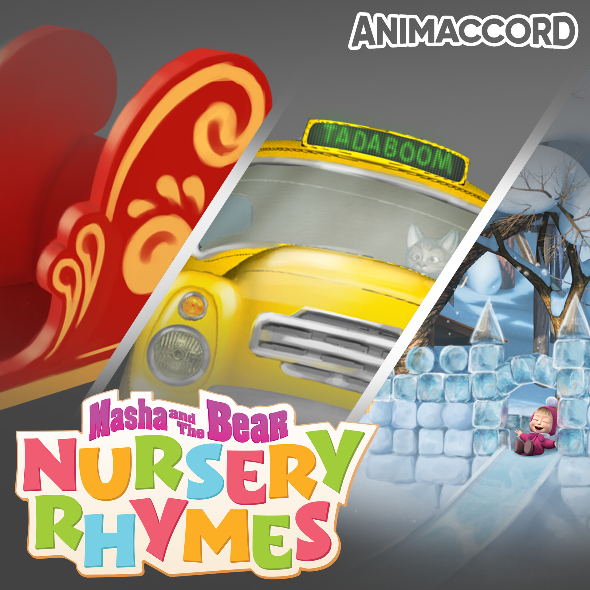 ArtStation - Masha and the Bear: Nursery Rhymes. Props concepts