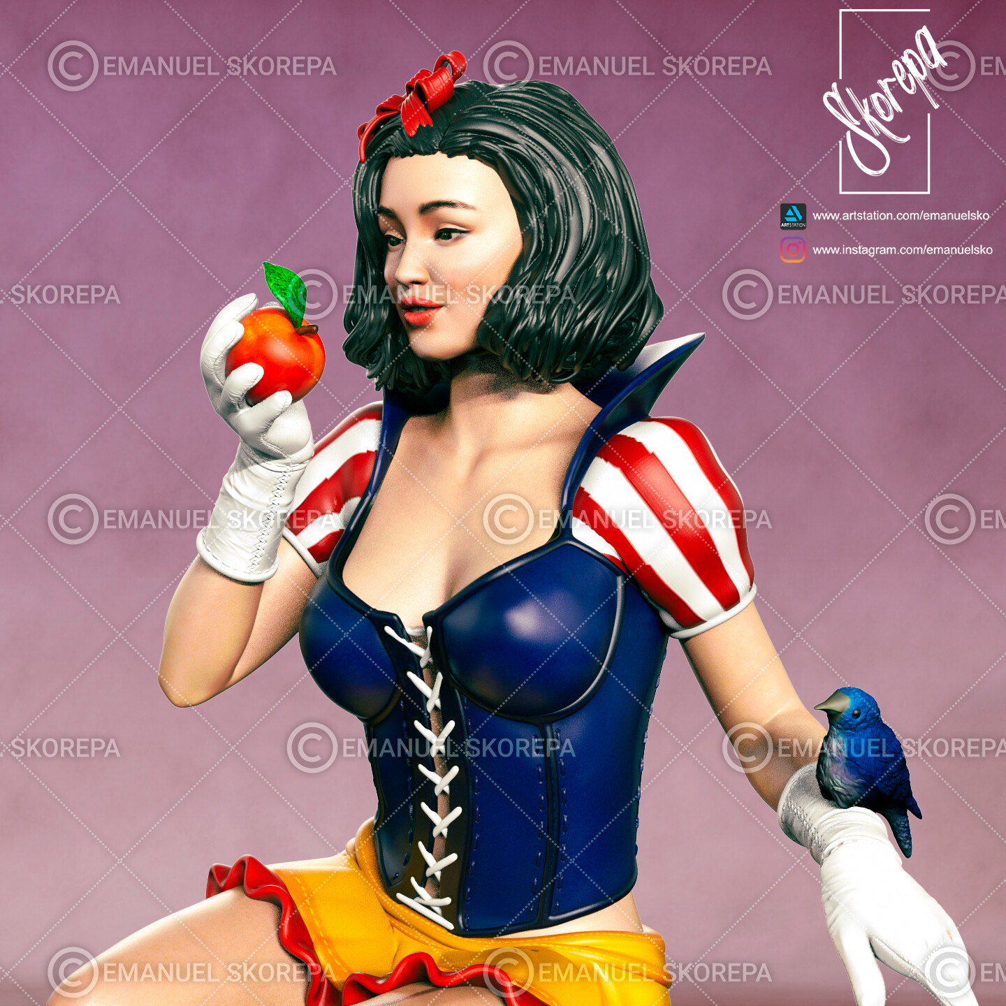 ArtStation - Snow White