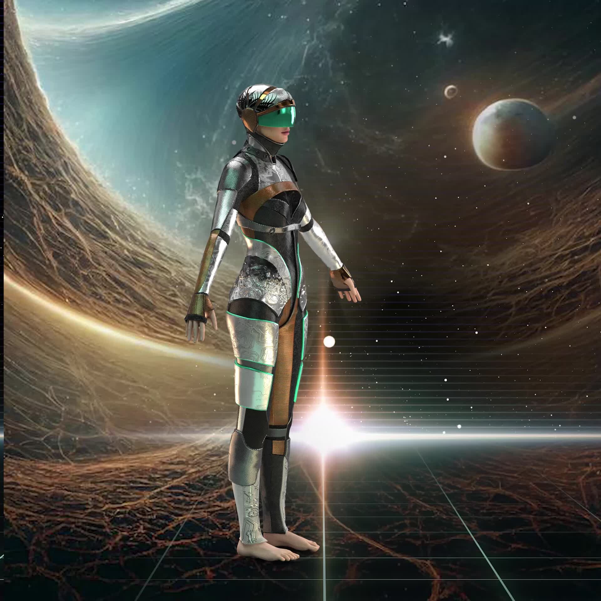 ArtStation - Sollar punk animation