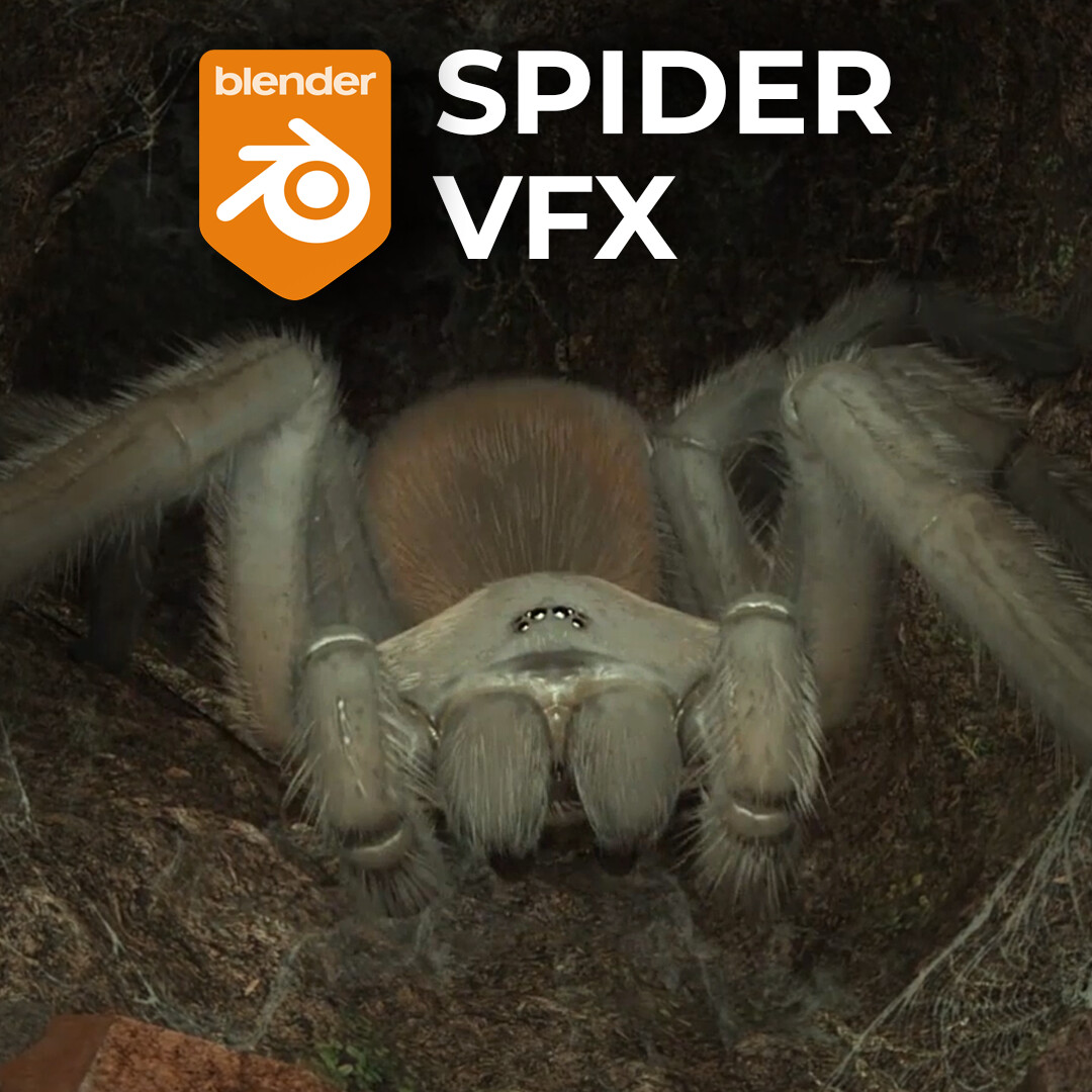 ArtStation - Spider VFX Shot