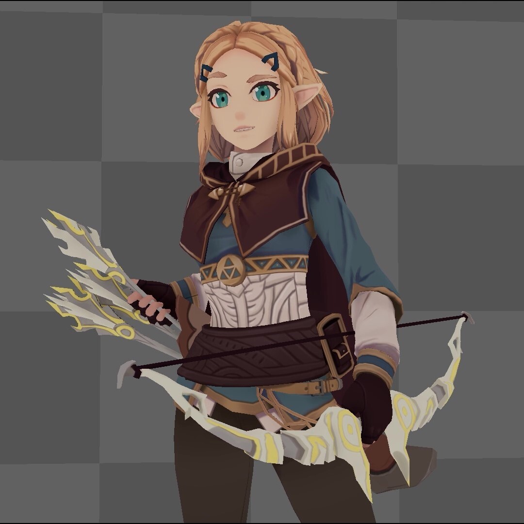 ArtStation - Zelda Character Intro Animation