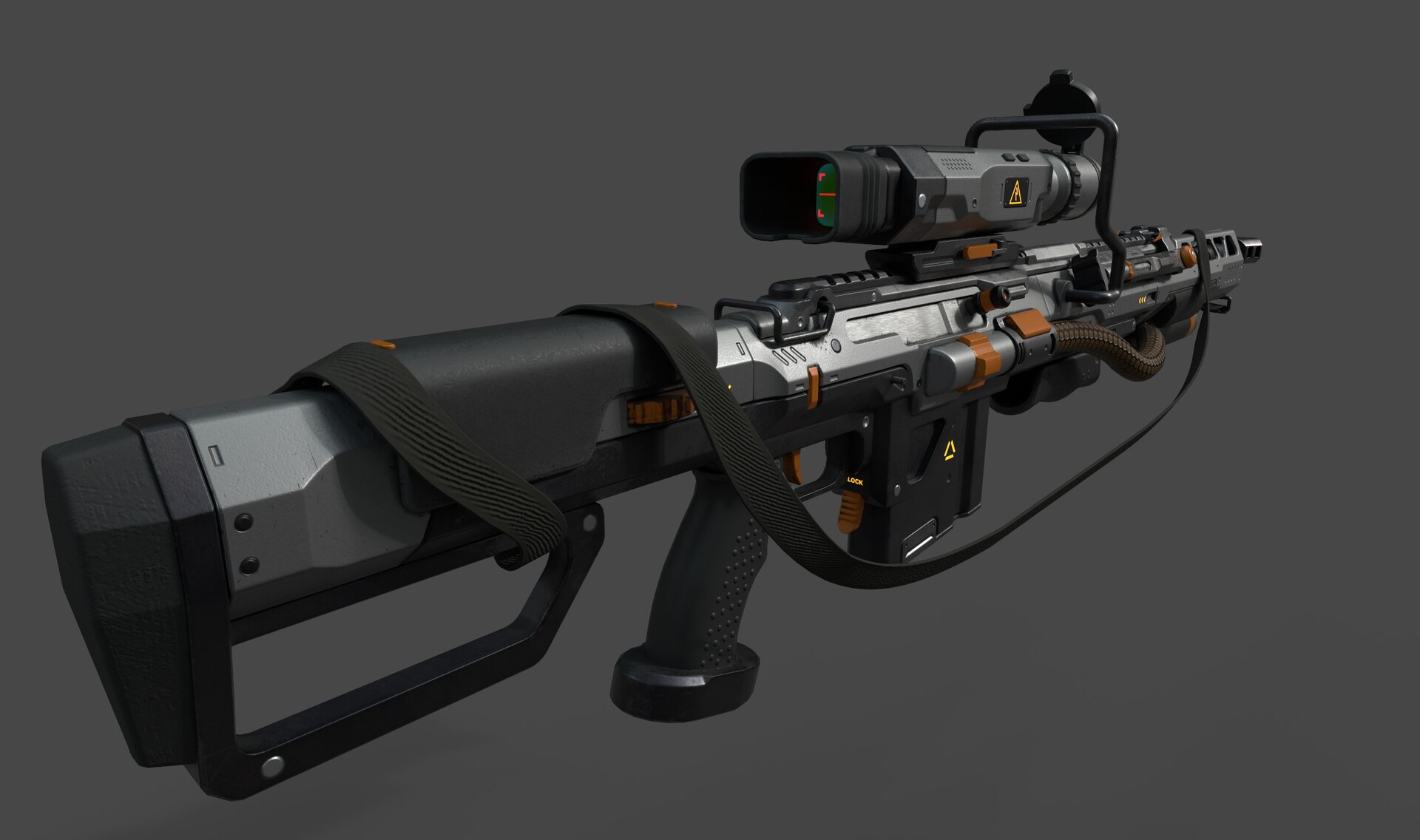 ArtStation - Nanite Sniper Rifle