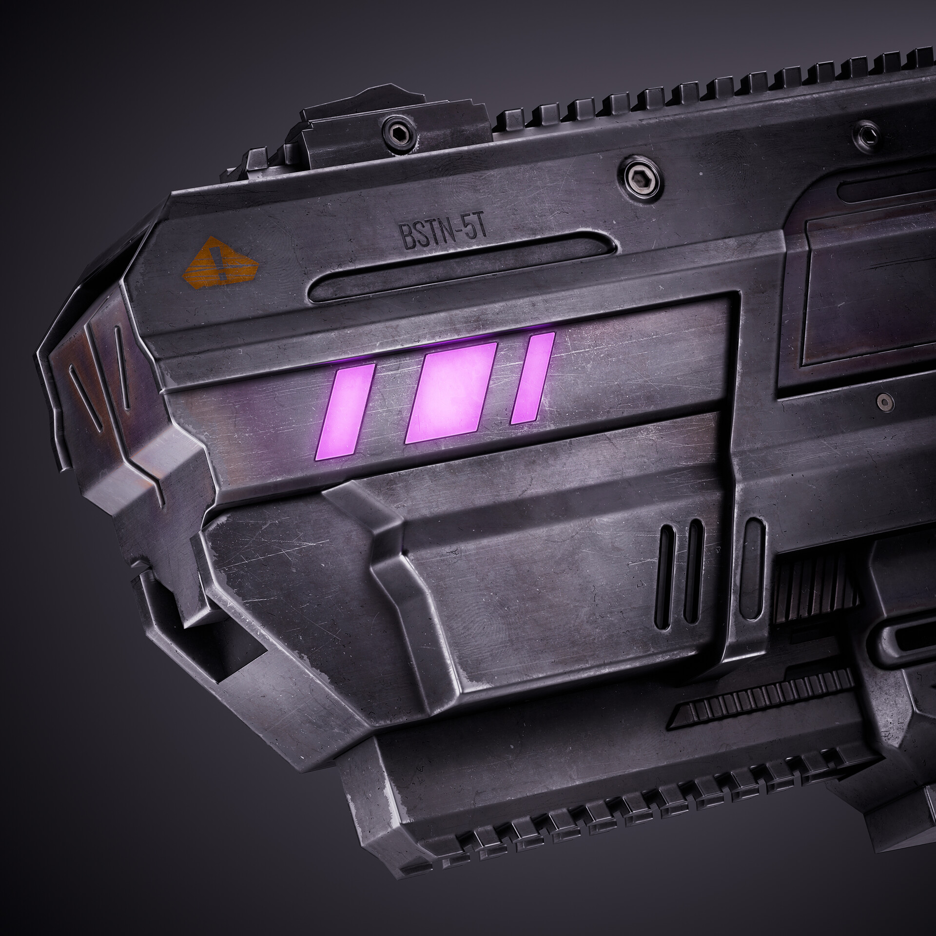 ArtStation - Cyberpunk Gun