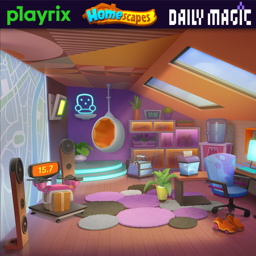 ArtStation - Post Office [Playrix]