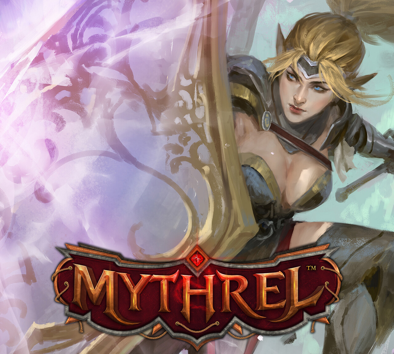 ArtStation - Mythrel TCG: Elven Shieldmaster