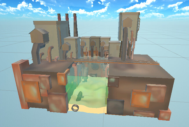 ArtStation - factory city