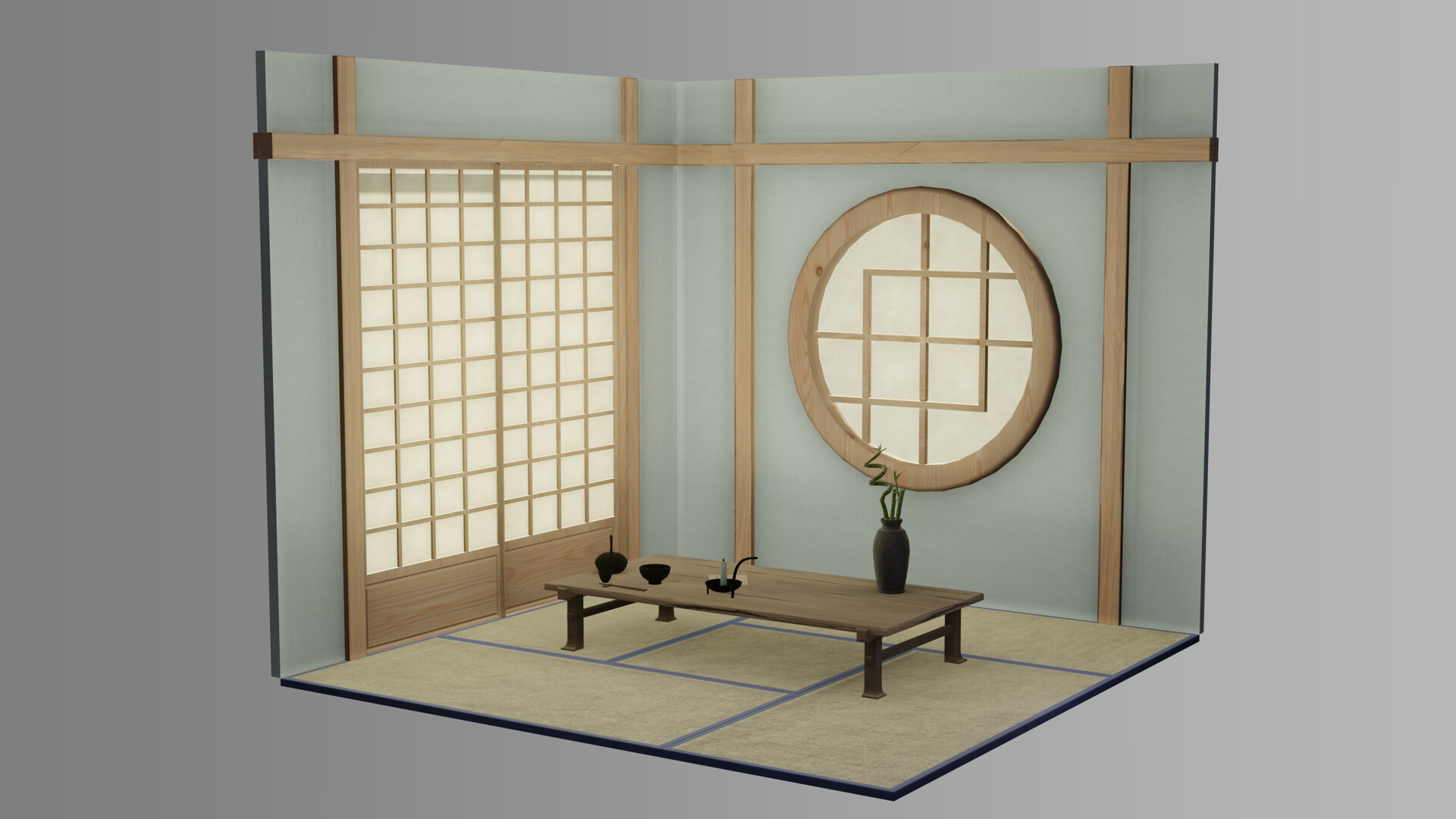 ArtStation - Samurai Room