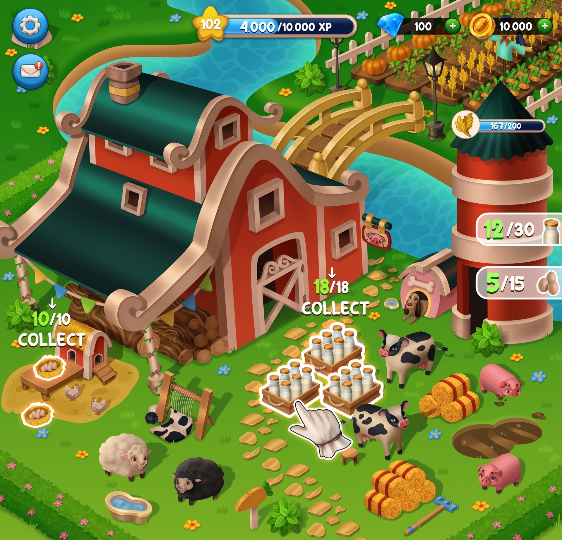 ArtStation - Farm Game Concept Art (Level 102)