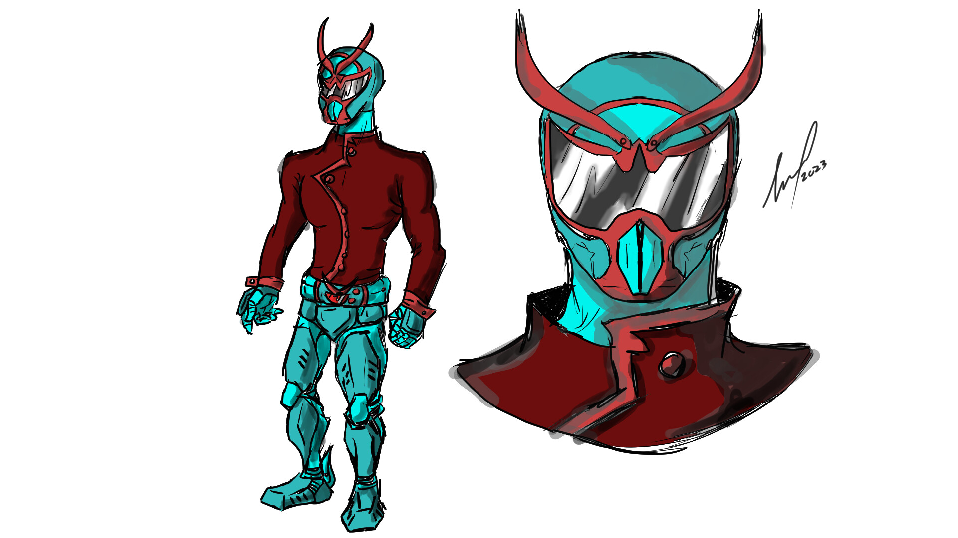 ArtStation - My Tokusatsu Original Design