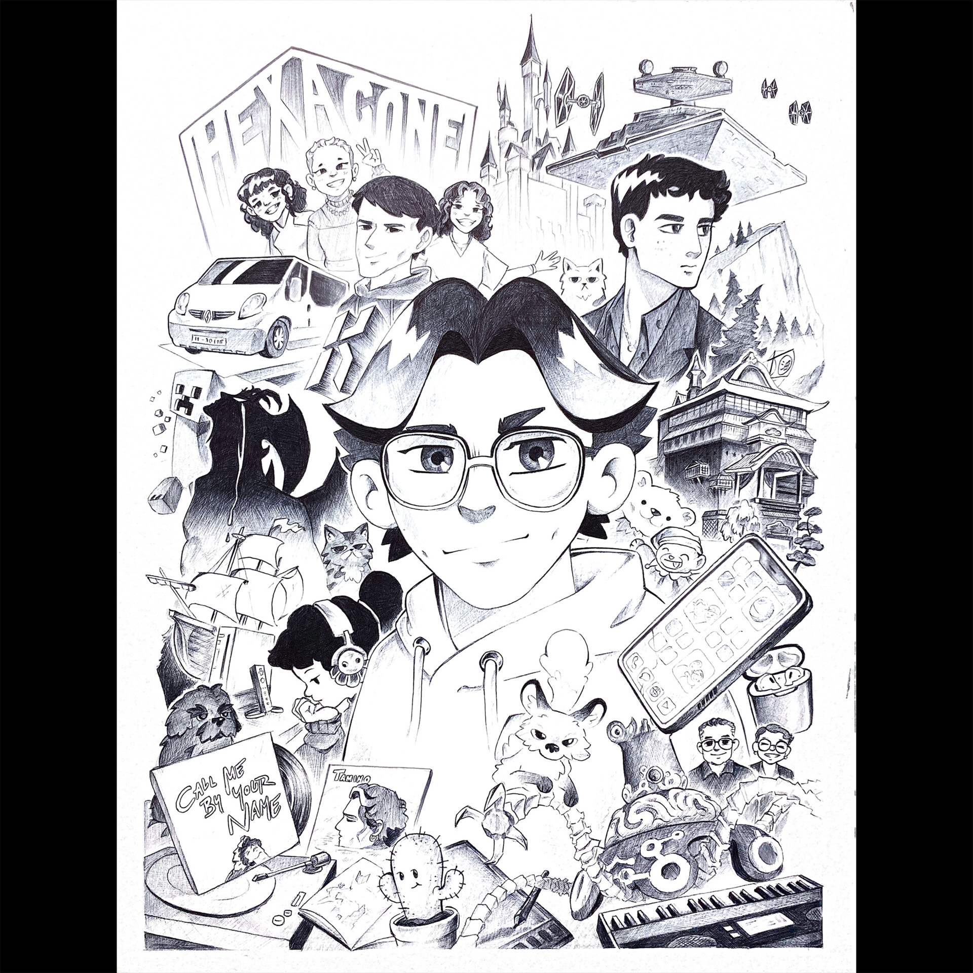 ArtStation - Narrative Self-Portrait