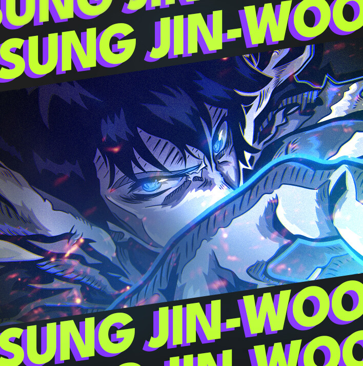 ArtStation - SUNG JIN-WOO / Solo Leveling fanart