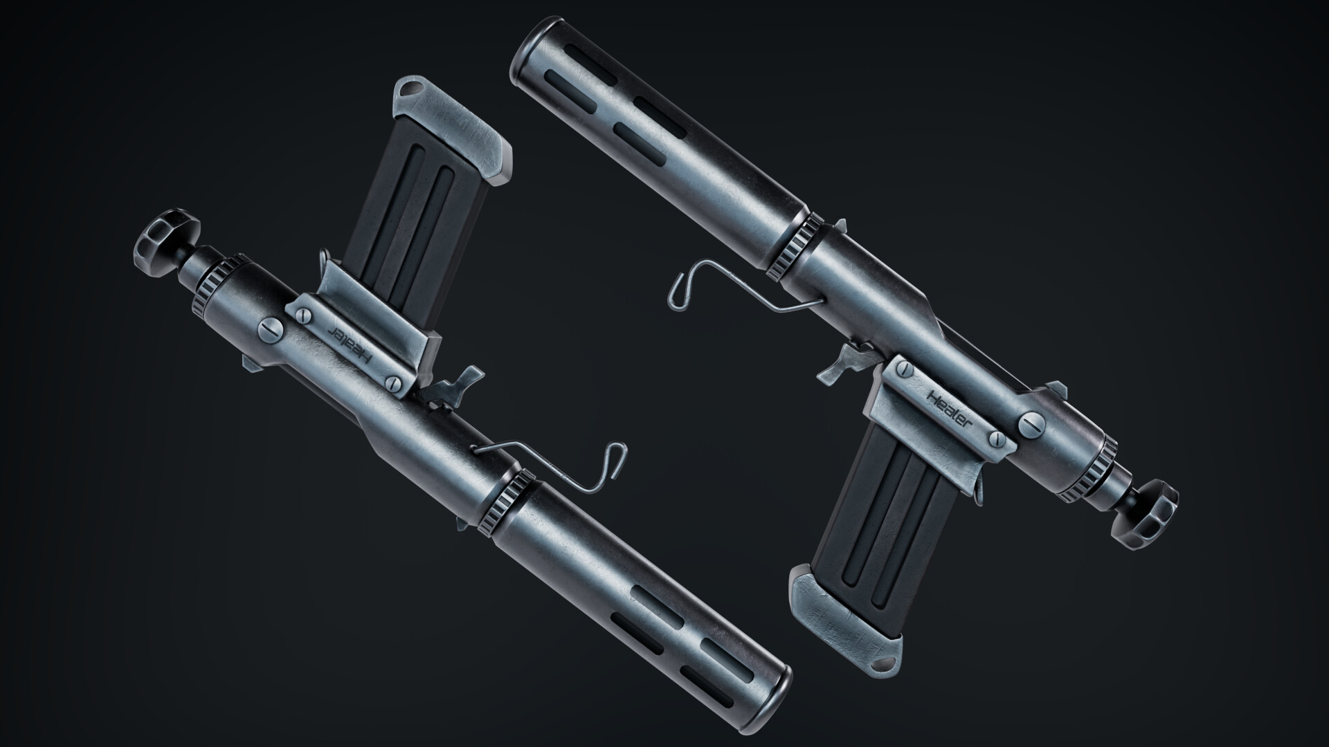 ArtStation - Sci-Fi Medic Gun