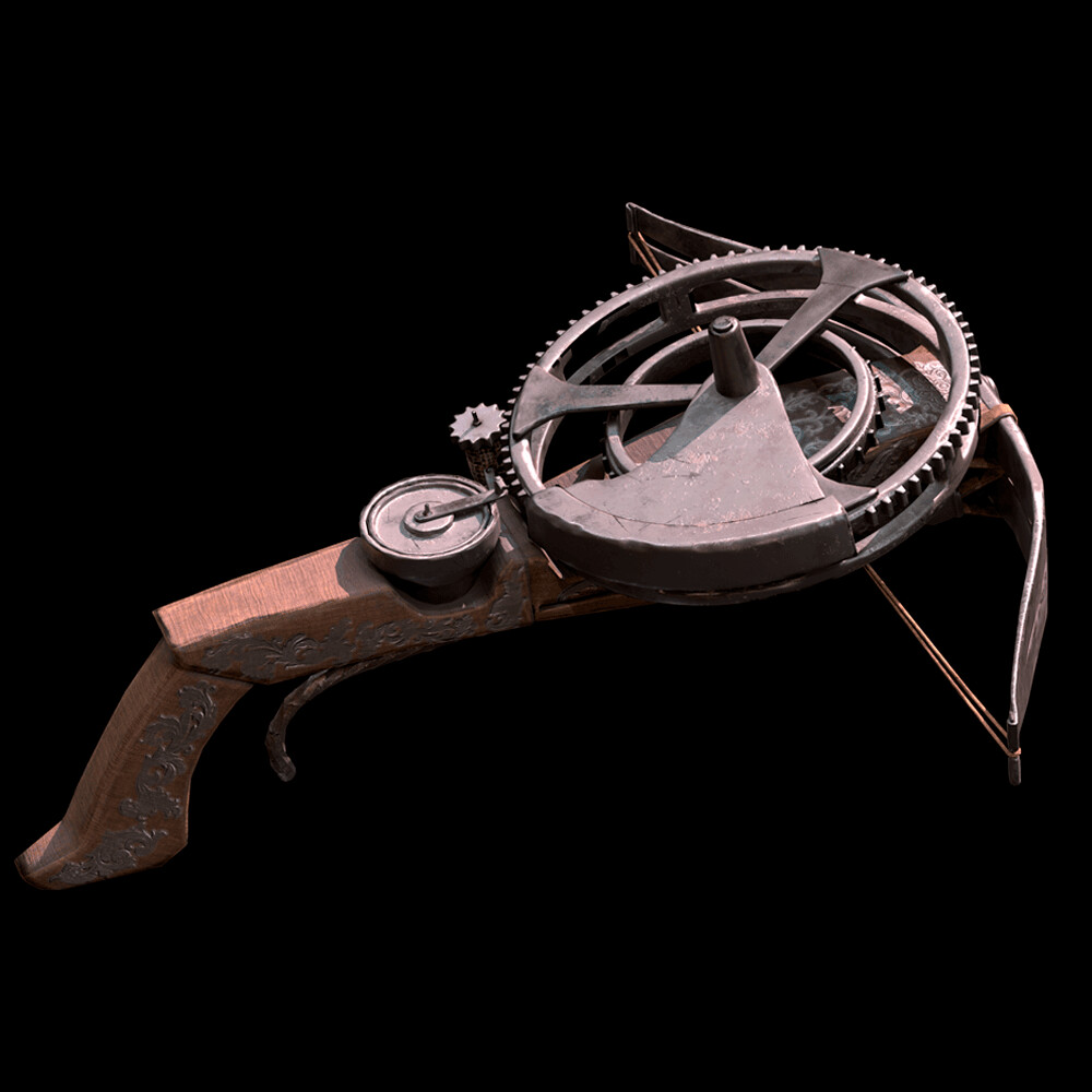 ArtStation - Rapid Fire Crossbow