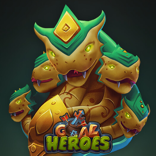 ArtStation - Goal Heroes - Wild Nature Characters