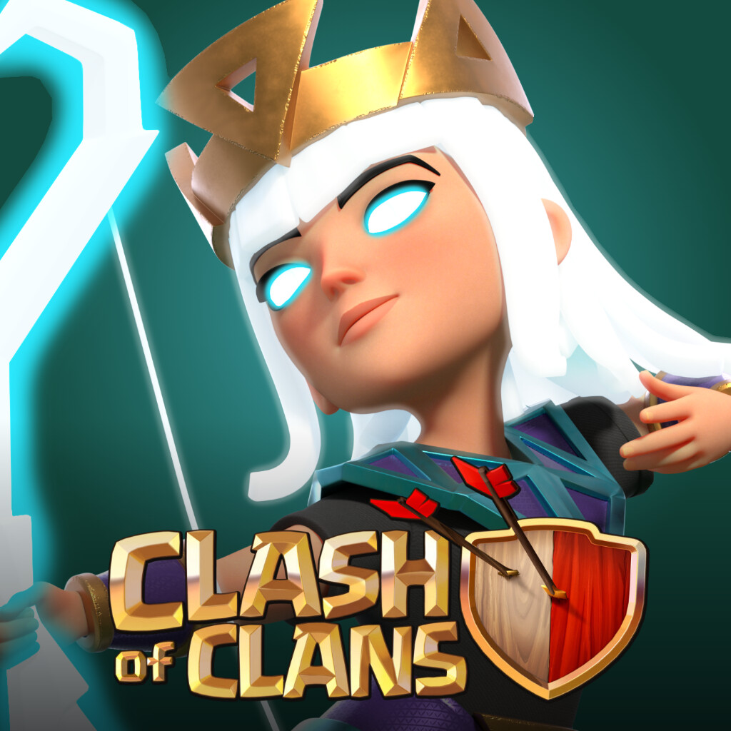 ArtStation - Clash of Clans : Town Hall 15 Queen