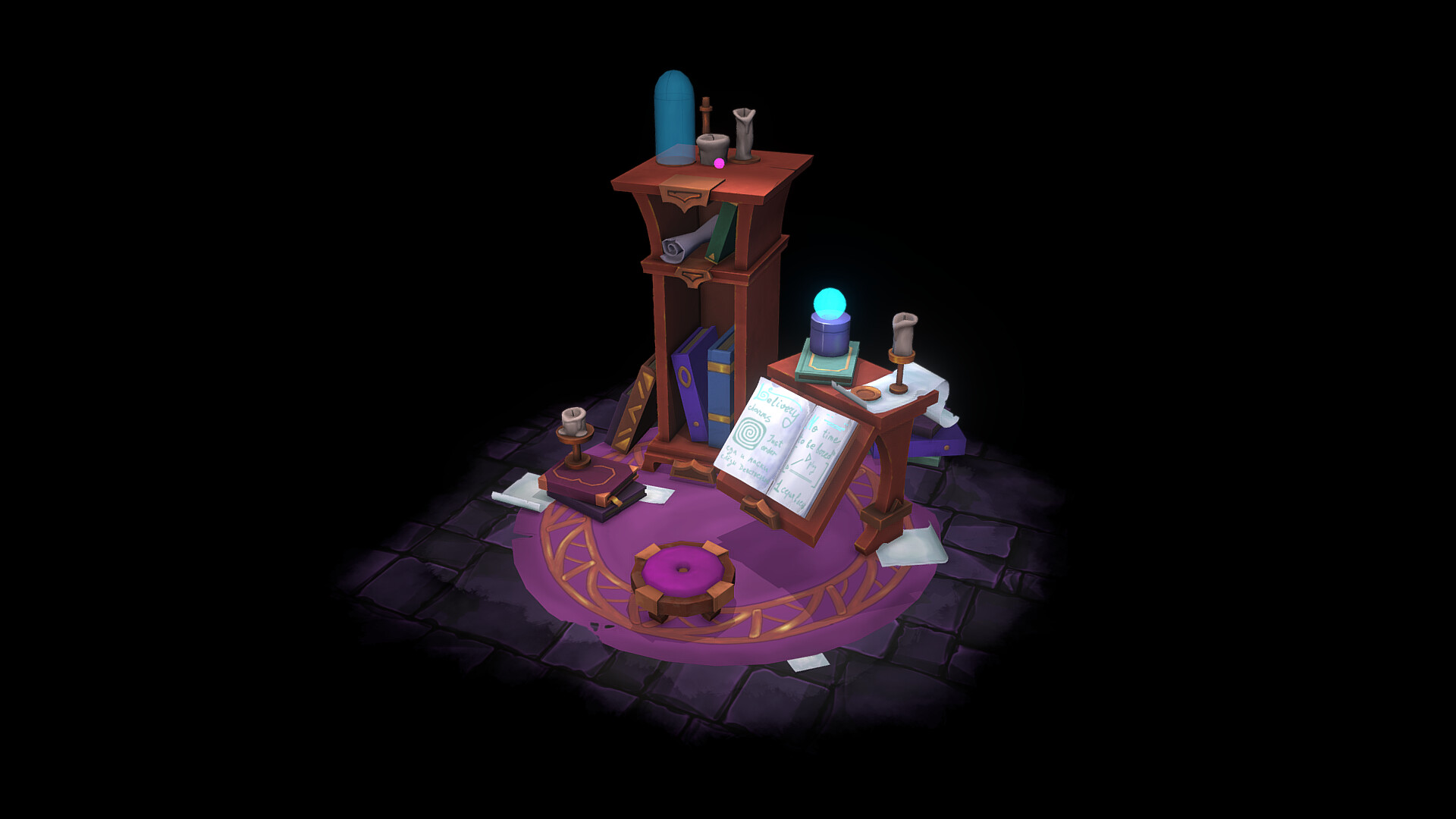 ArtStation - Magic Workplace