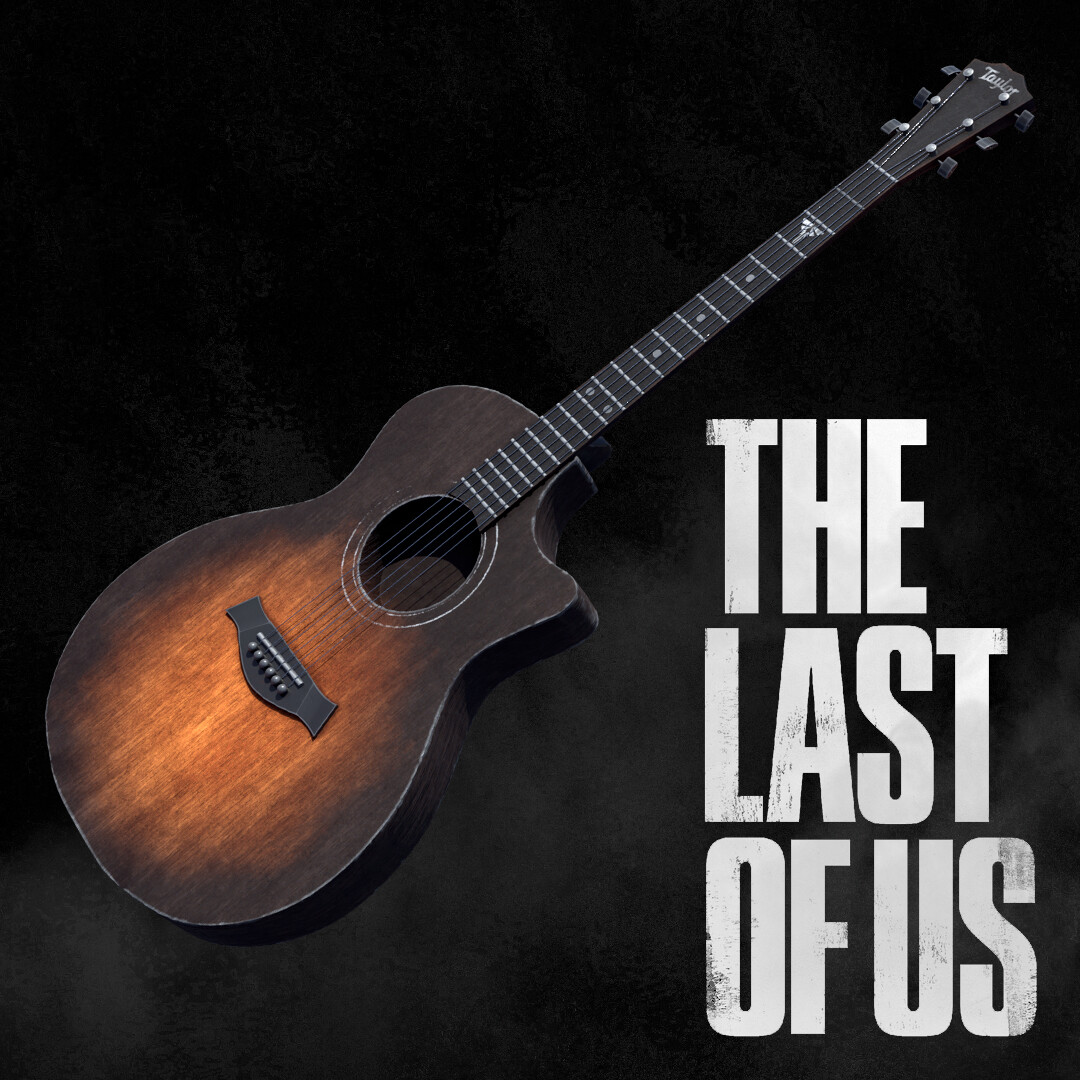ArtStation - The Last Of Us Guitar