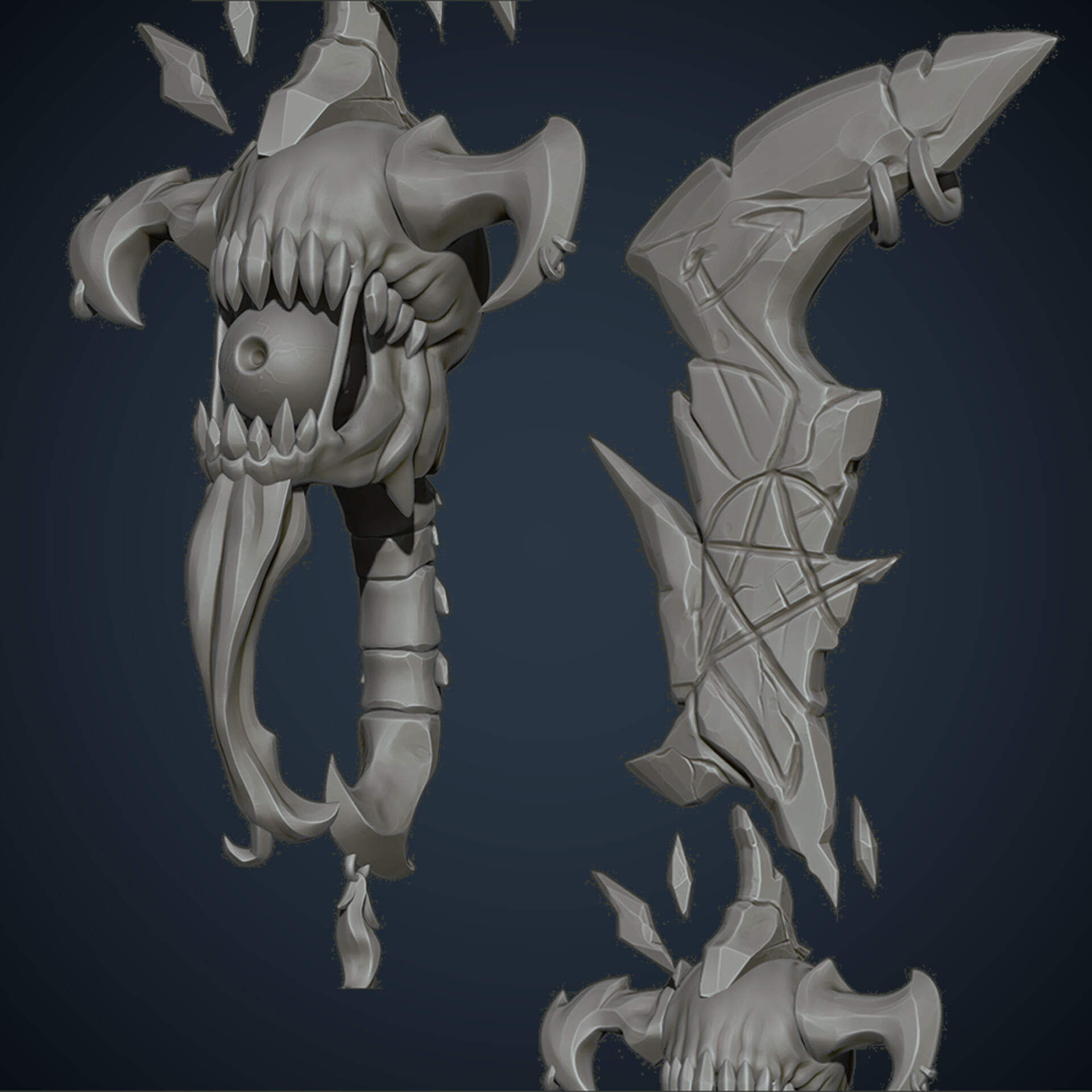 ArtStation - Chaos Sword PBR