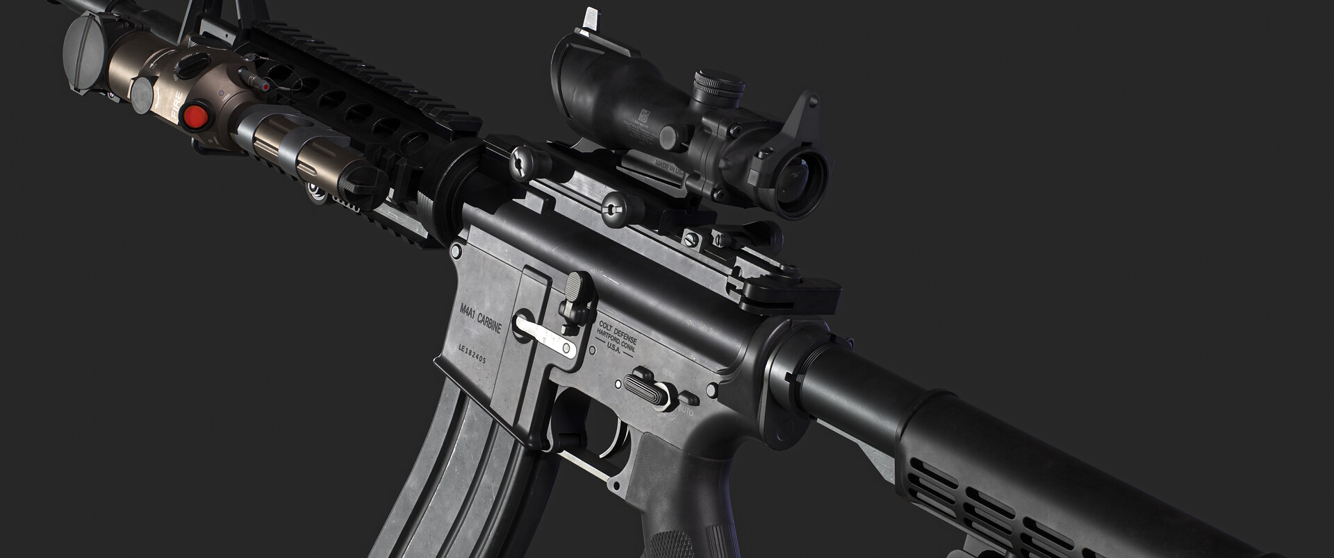 ArtStation - M4A1, IZLID ULTRA and M18