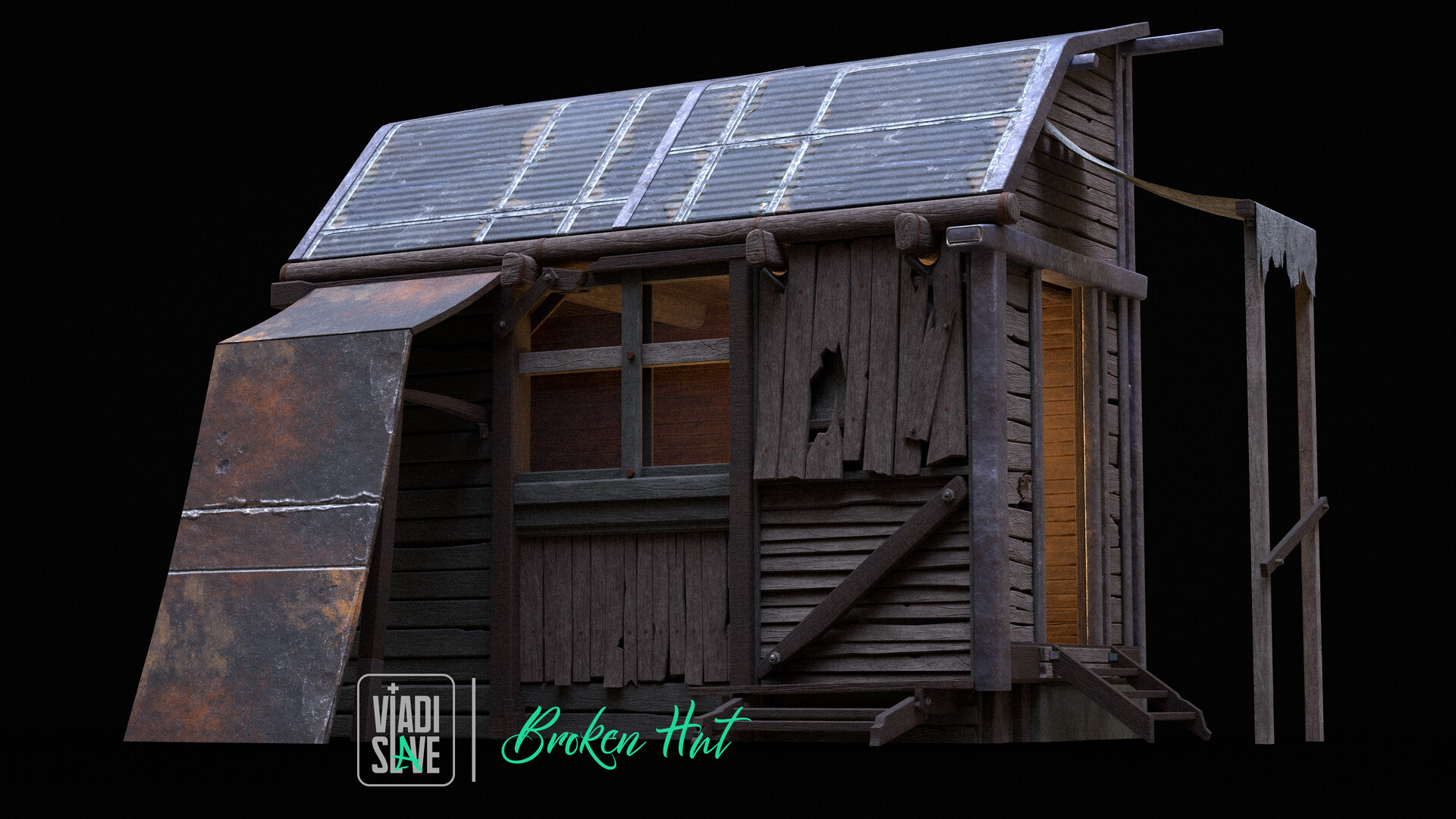 ArtStation - Broken Hut