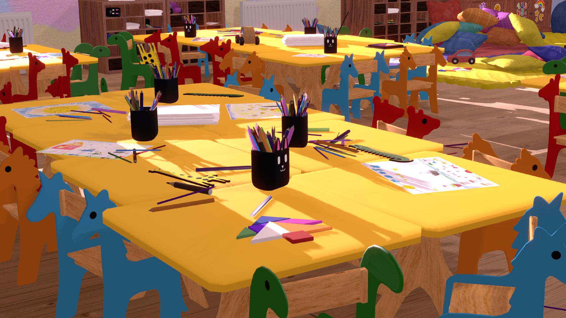 ArtStation - Children's Classroom