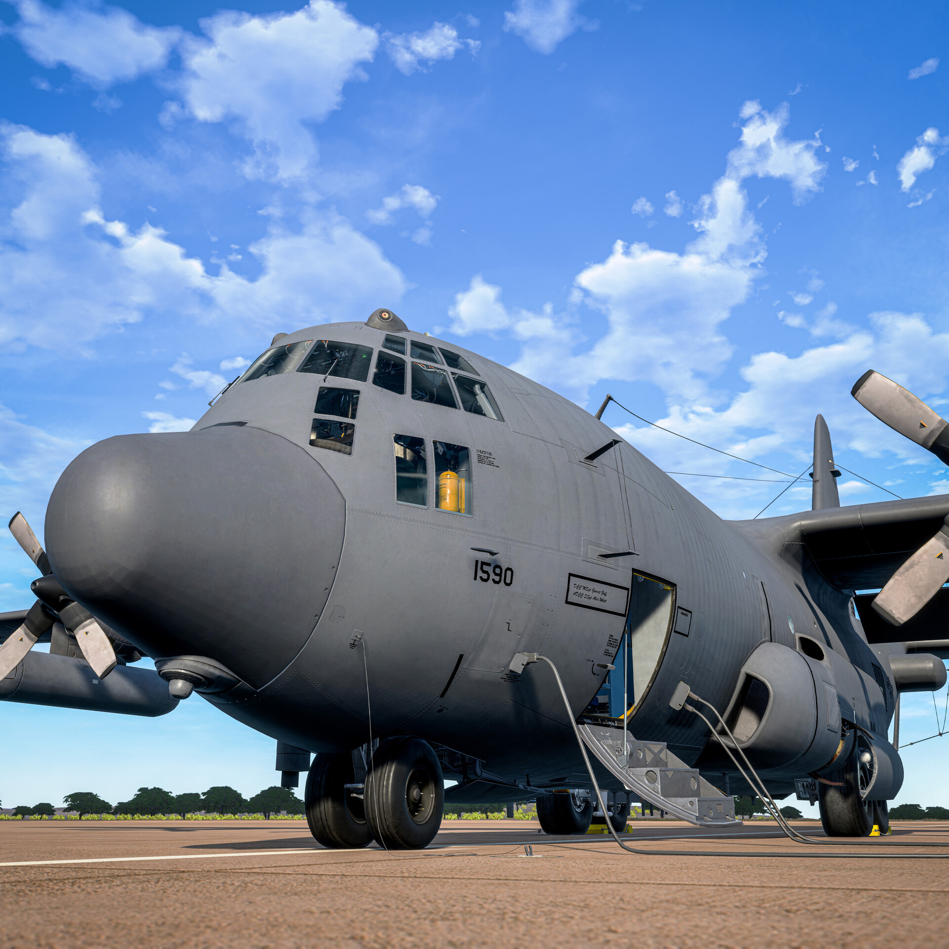 ArtStation - EC-130 Aircraft