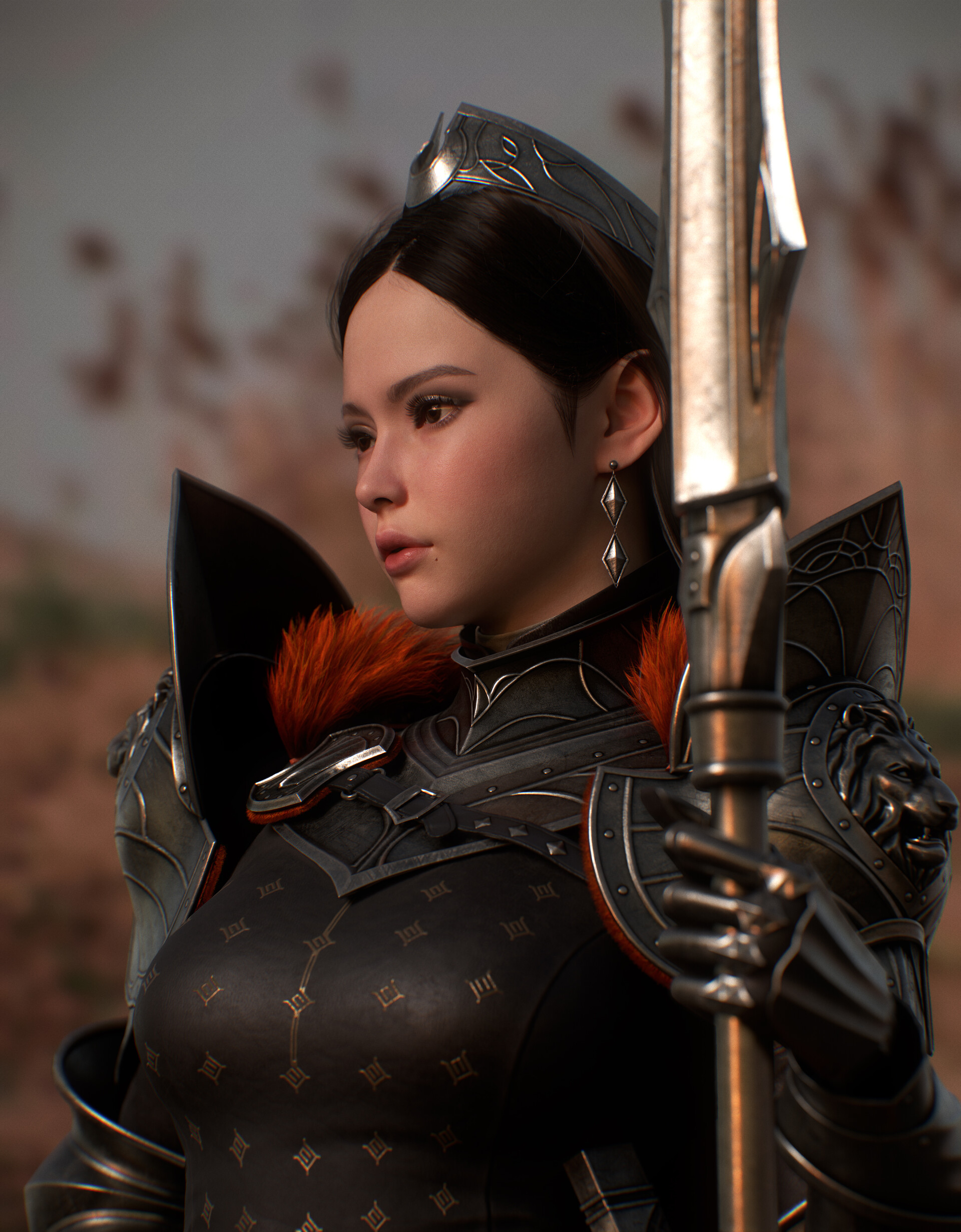 ArtStation - Knight Princess Lighting