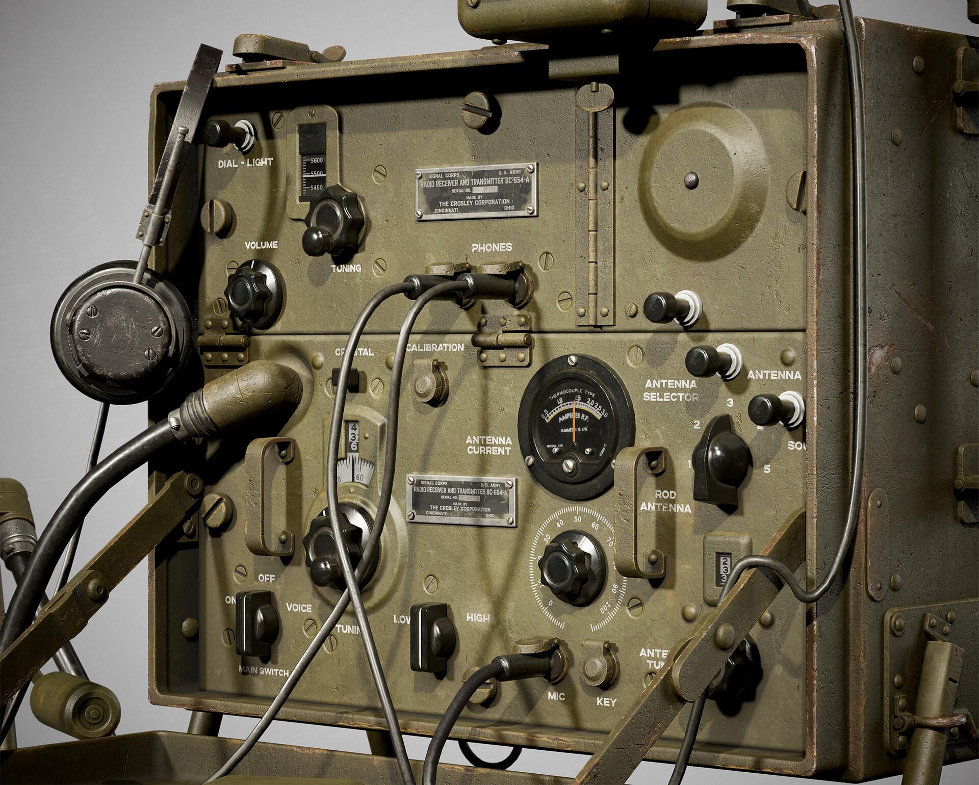 ArtStation - World War II Infantry Radio