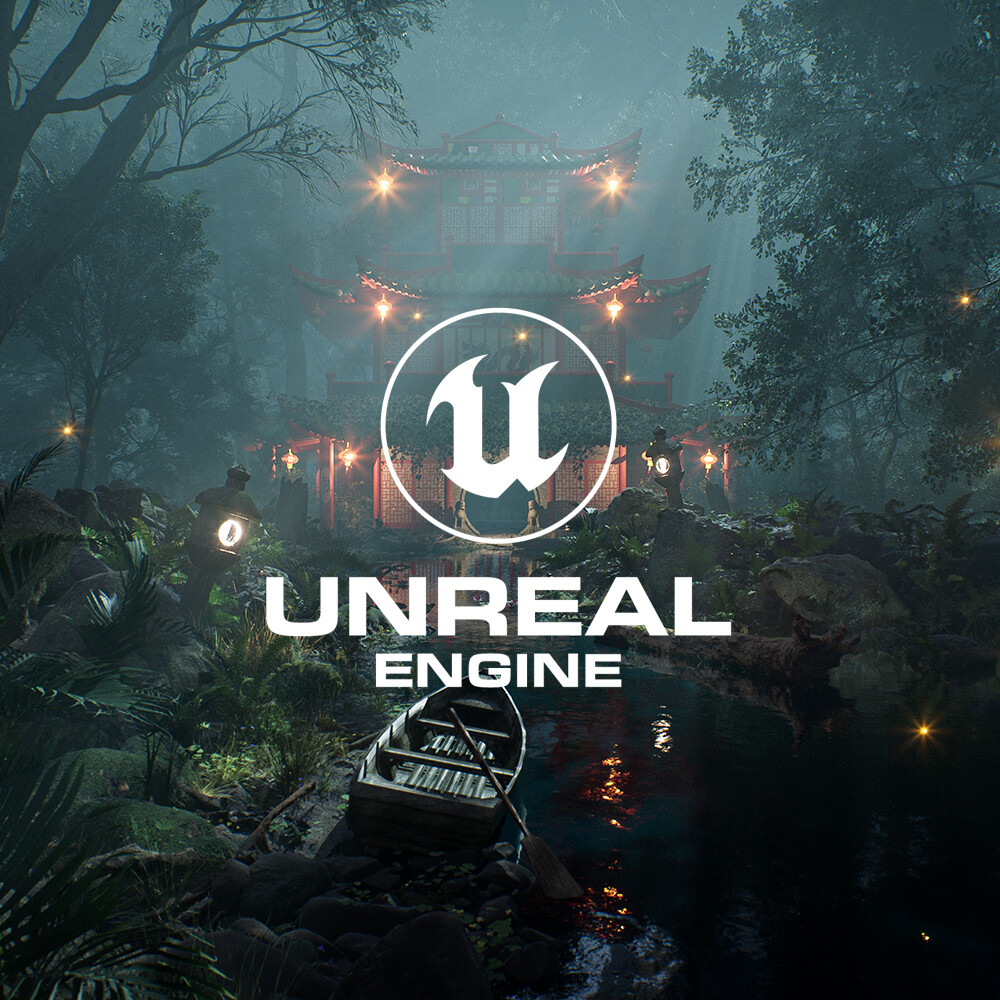 ArtStation - Forest Temple - Unreal Engine 5 - RealityForge Art ...