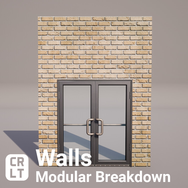ArtStation - CRLT - Modular Breakdown - Walls + Master Material