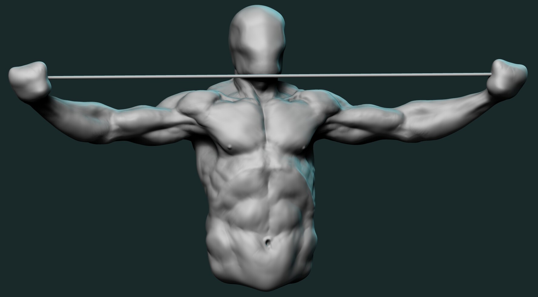 ArtStation - torso study