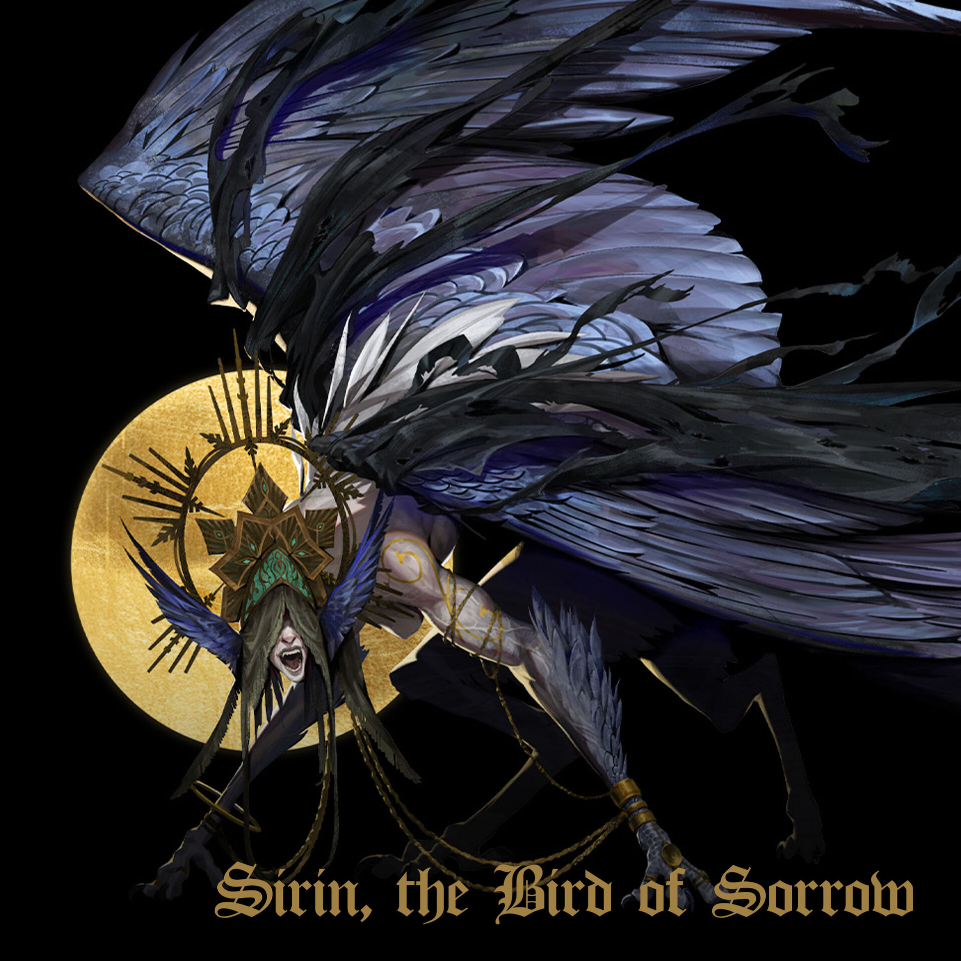 ArtStation - Sirin, the Bird of Sorrow