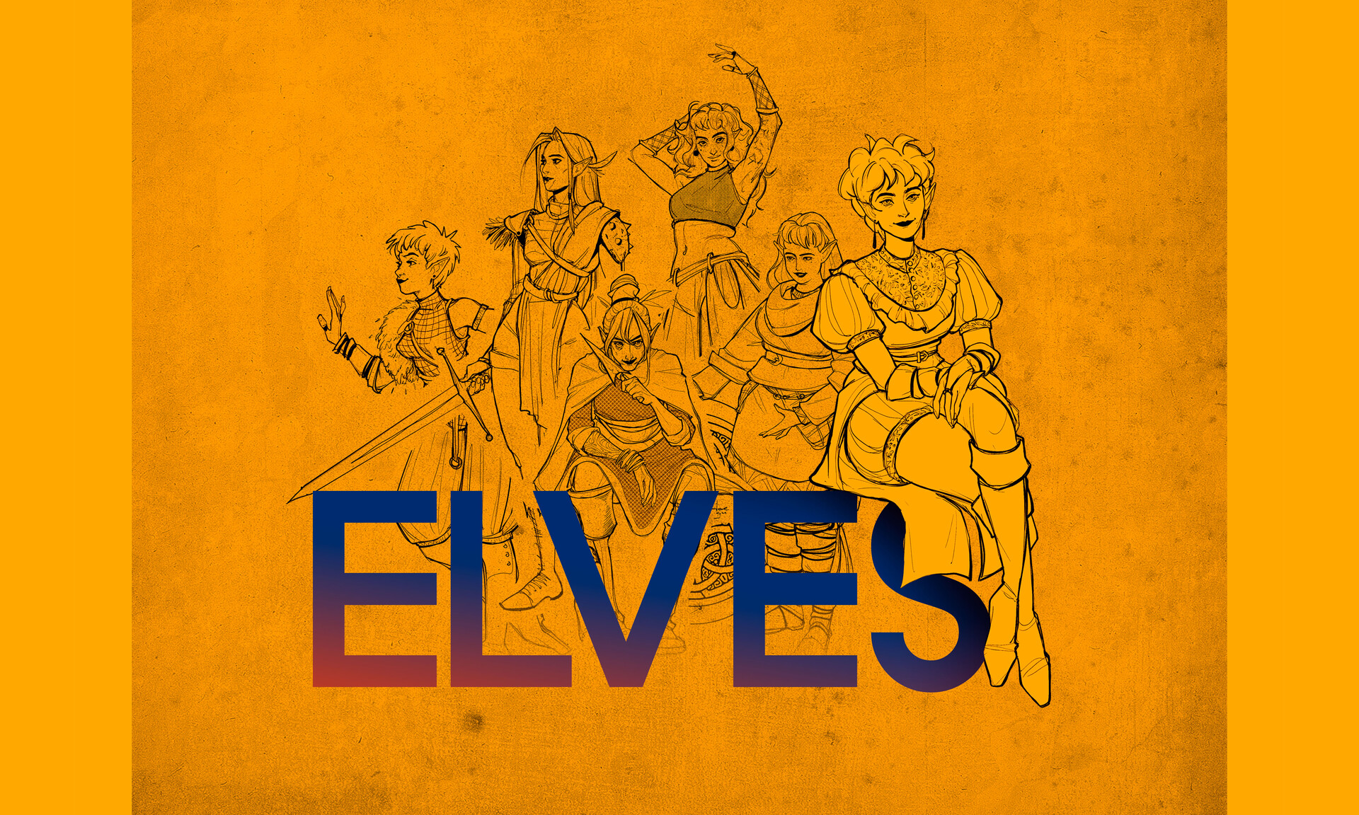 ArtStation - The Witcher Elves: Aen Sidhie