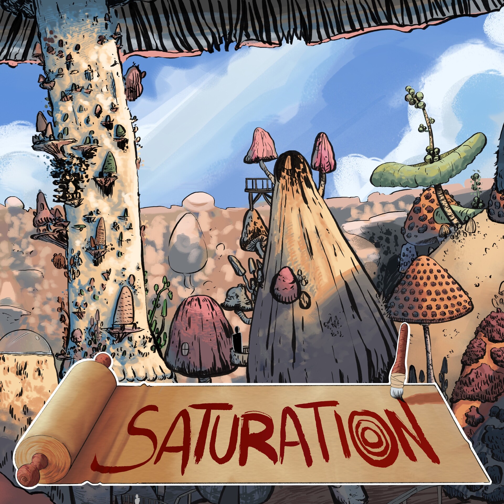 ArtStation - Saturation, environment - Ägarique