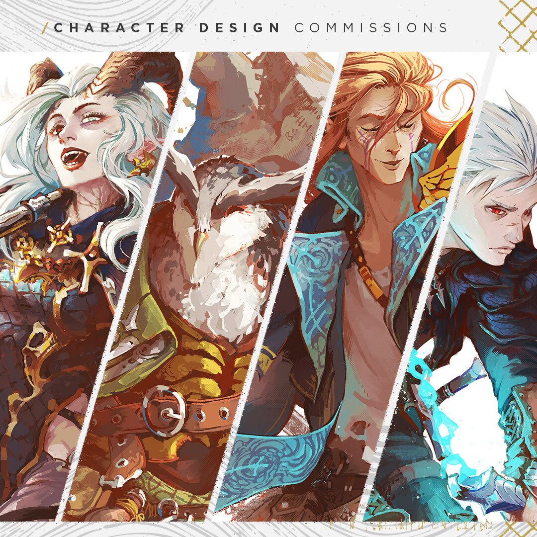ArtStation - Commissions 2022