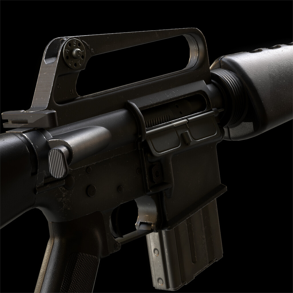 ArtStation - M16A1