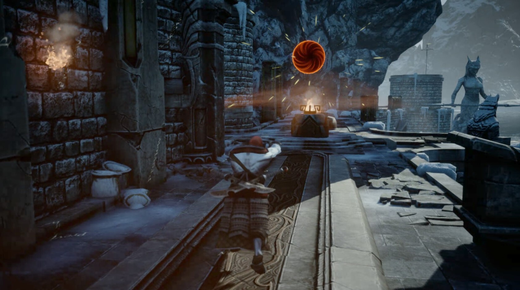 ArtStation - Magical Spiral Sun Spell VFX ☀🏔 🌄 - Unreal Engine 5.1