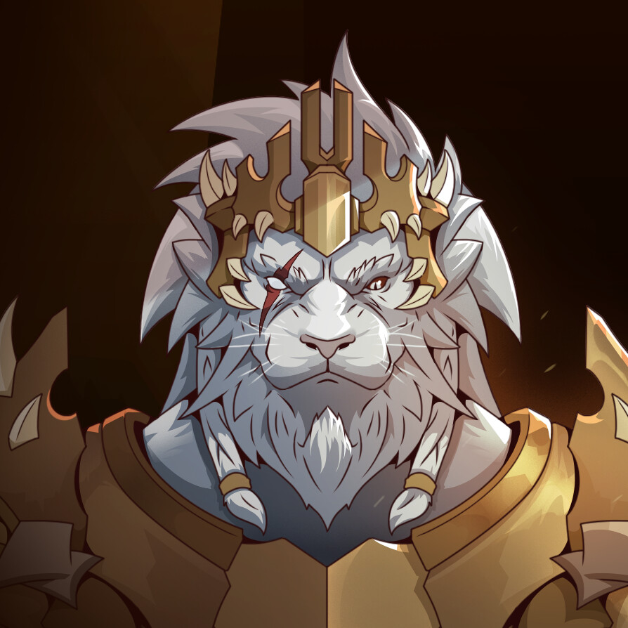 ArtStation - Lion and youth