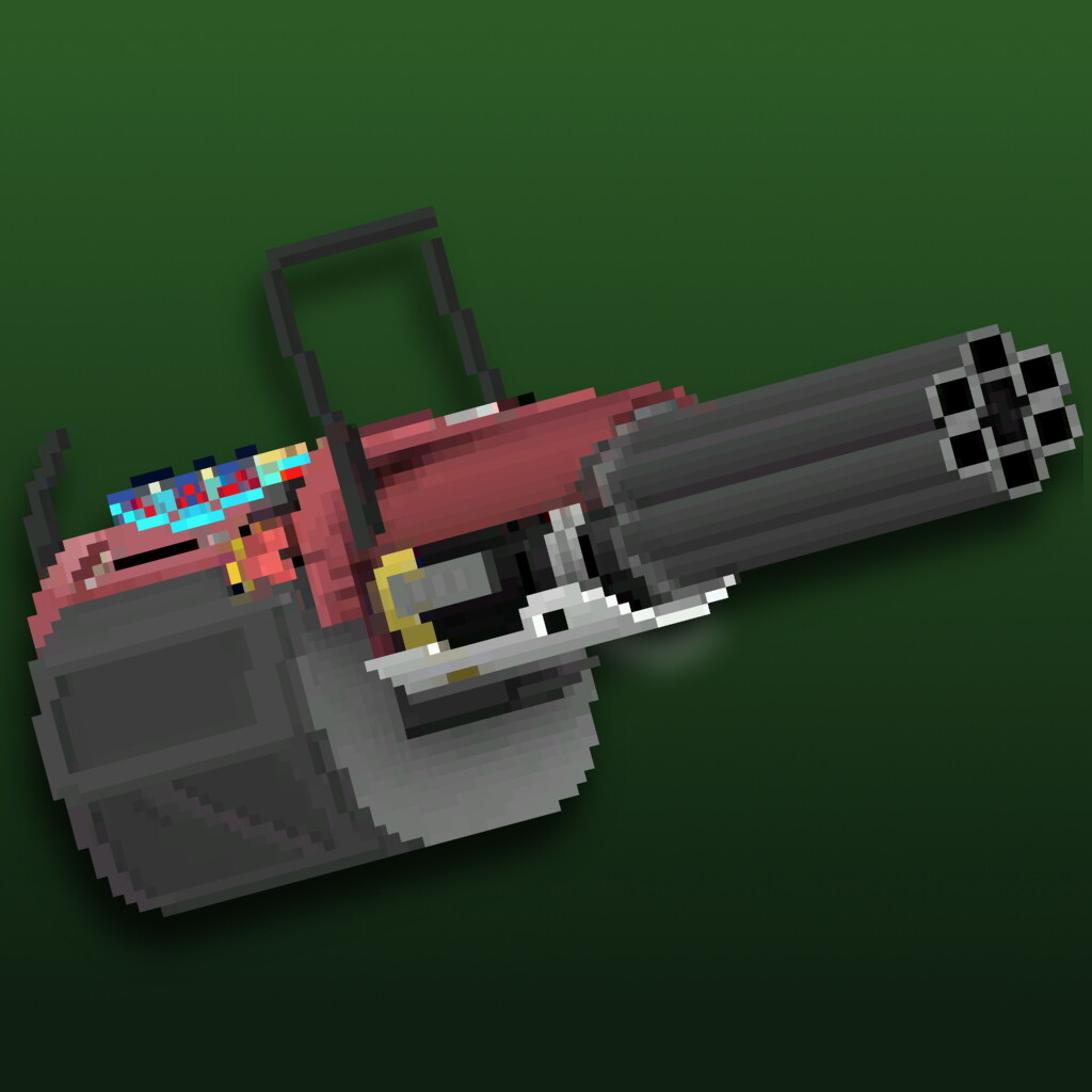 ArtStation - 4 Gauge Chain Shot Gun (2020)