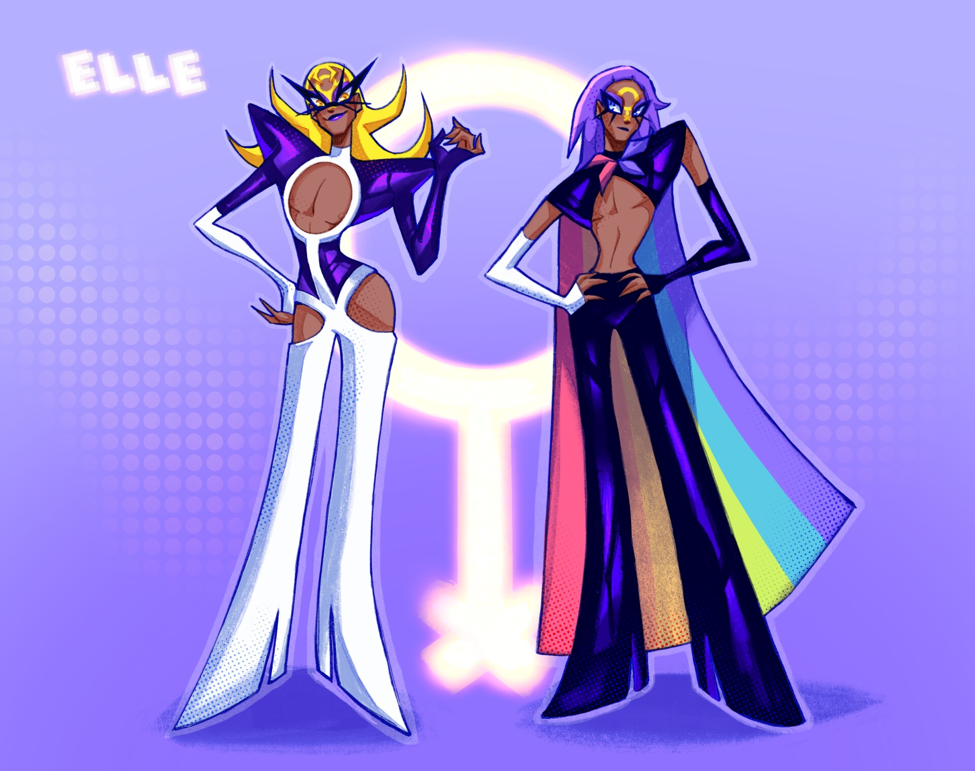 ArtStation - 𝐄𝐋𝐋𝐄 - Character design