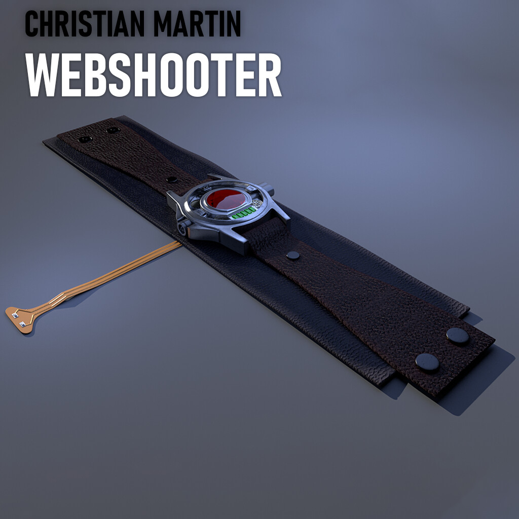 ArtStation - The Amazing Spider-Man Webshooter