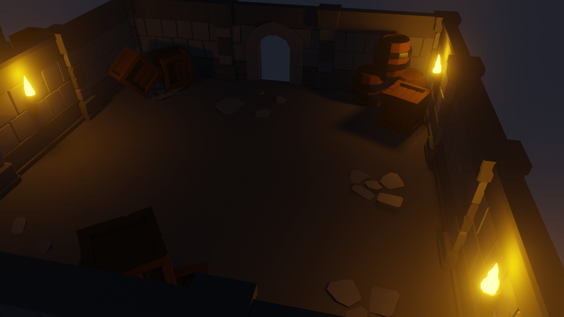 ArtStation - Dungeon Room