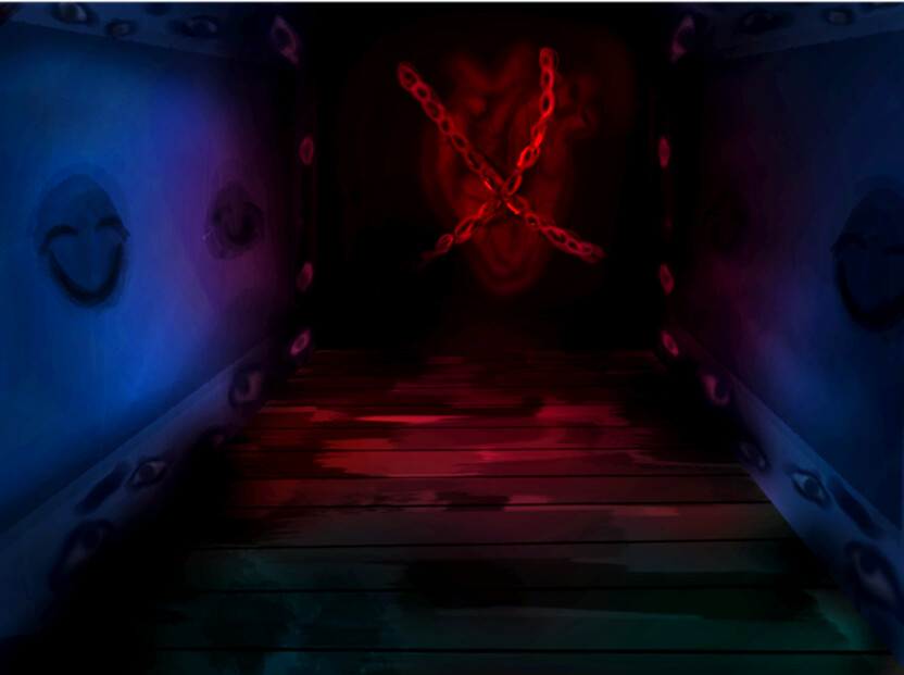 ArtStation - Horror room.