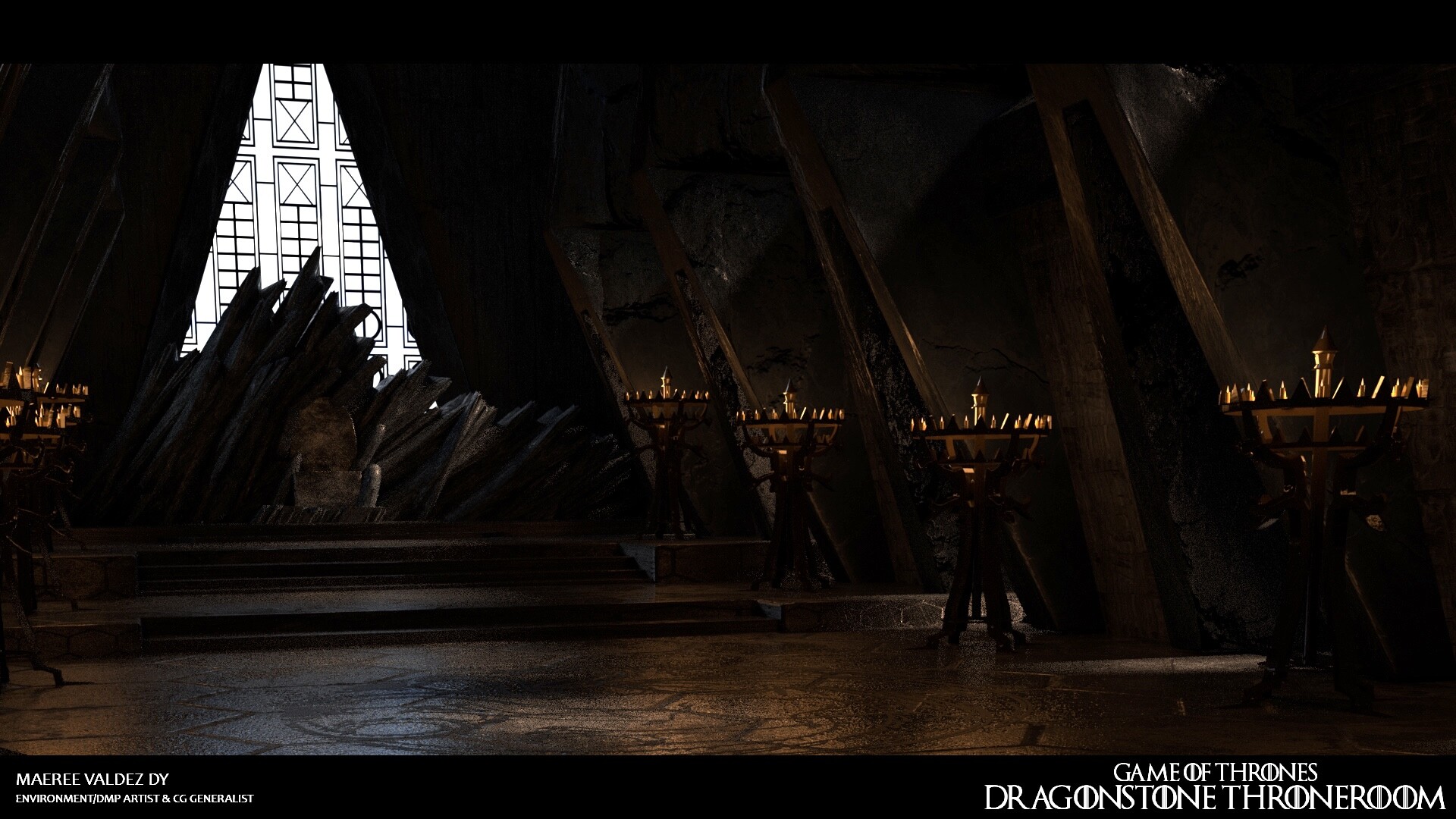 ArtStation - Dragonstone Throne Room (Game of Thrones)