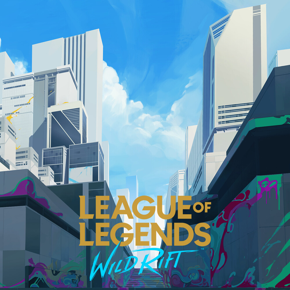 ArtStation - League of Legends WILD RIFT - Background painting